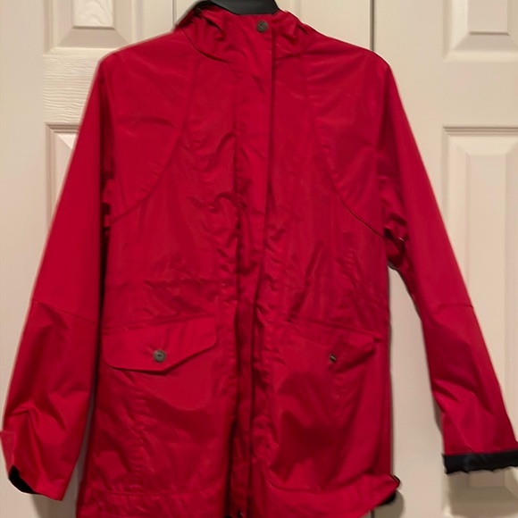 Jackets & Coats | Red Rain Coat In Great Condition Ive Only Wore It ...